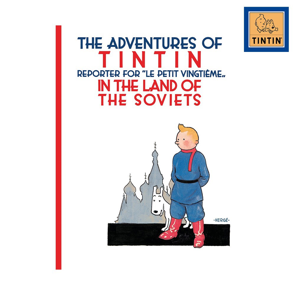 Tintin English Album 01: Soviets (Hardcover) | Shopee Malaysia