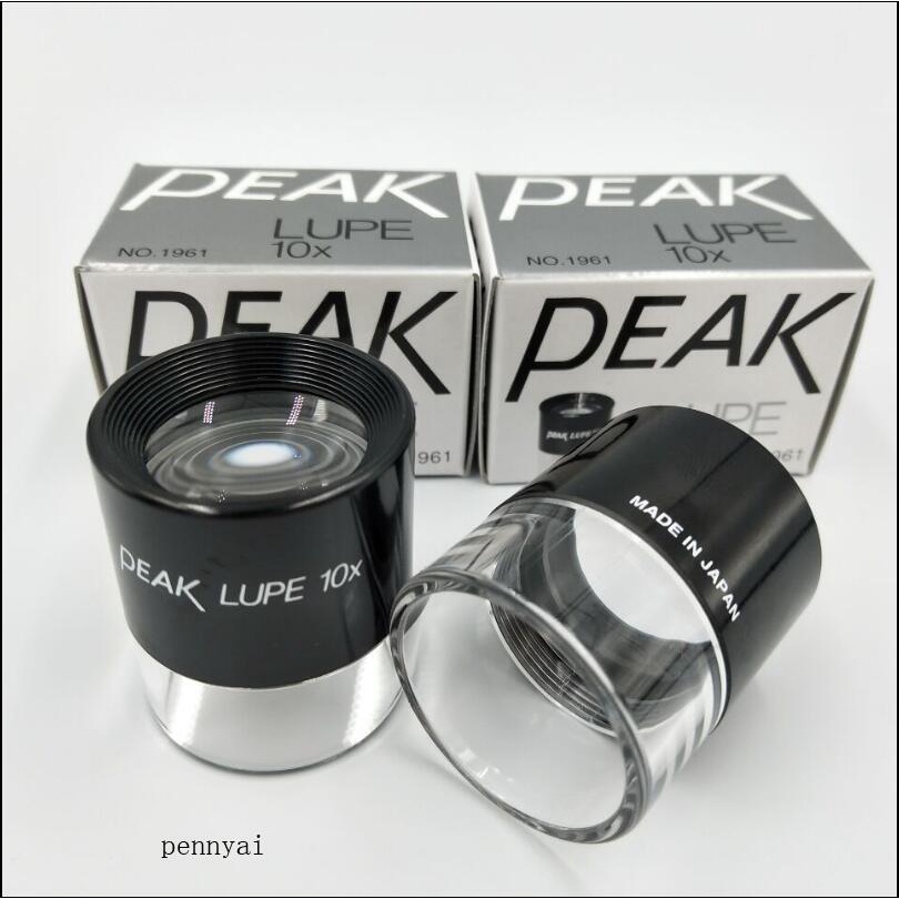 Japan PEAK Tokai Industrial Magnifying Glass 10 Times 15 Times 15 Times ...