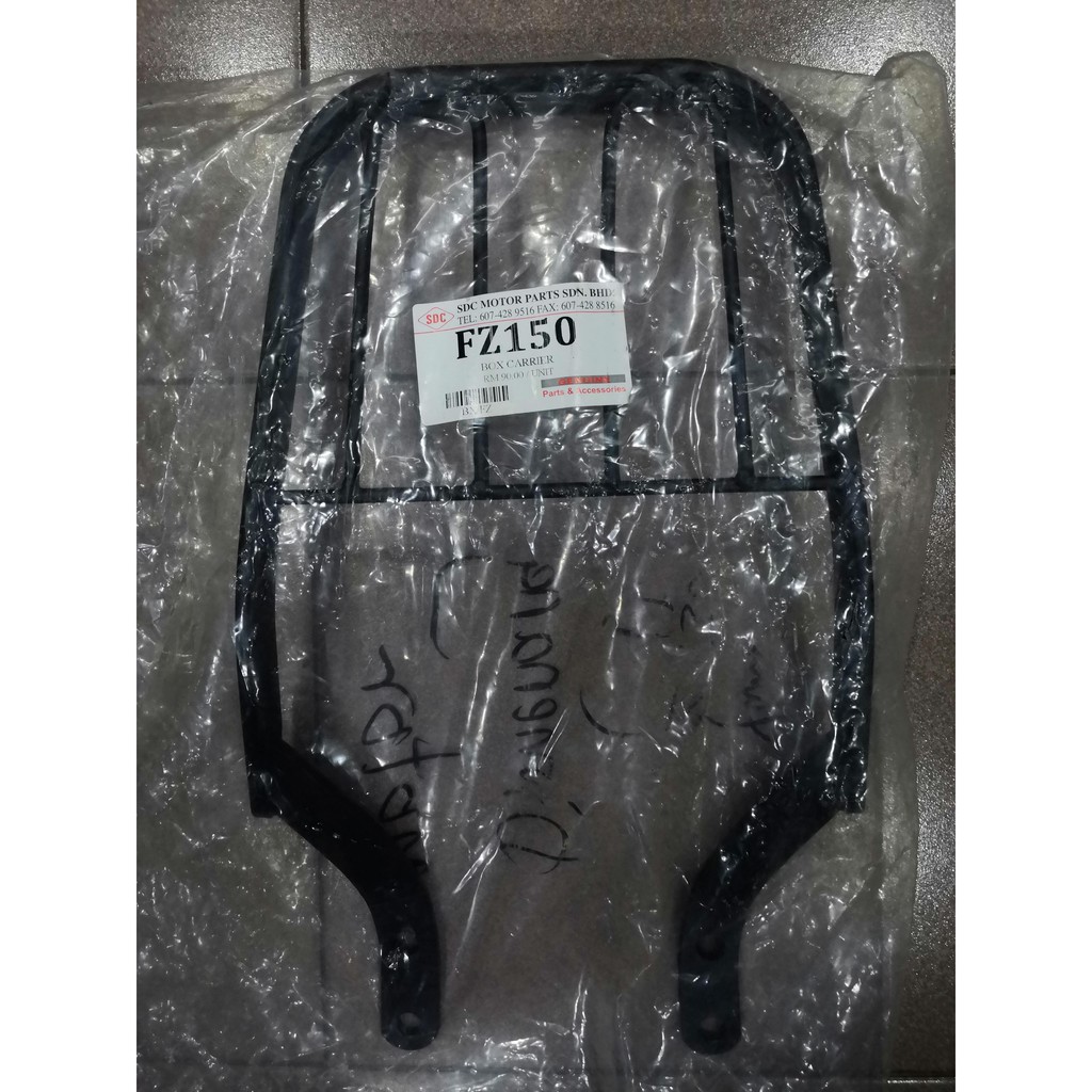 Yamaha FZ150 V2 Monorack Top Rack Motorcycle Rack Motorcycle Carrier ...