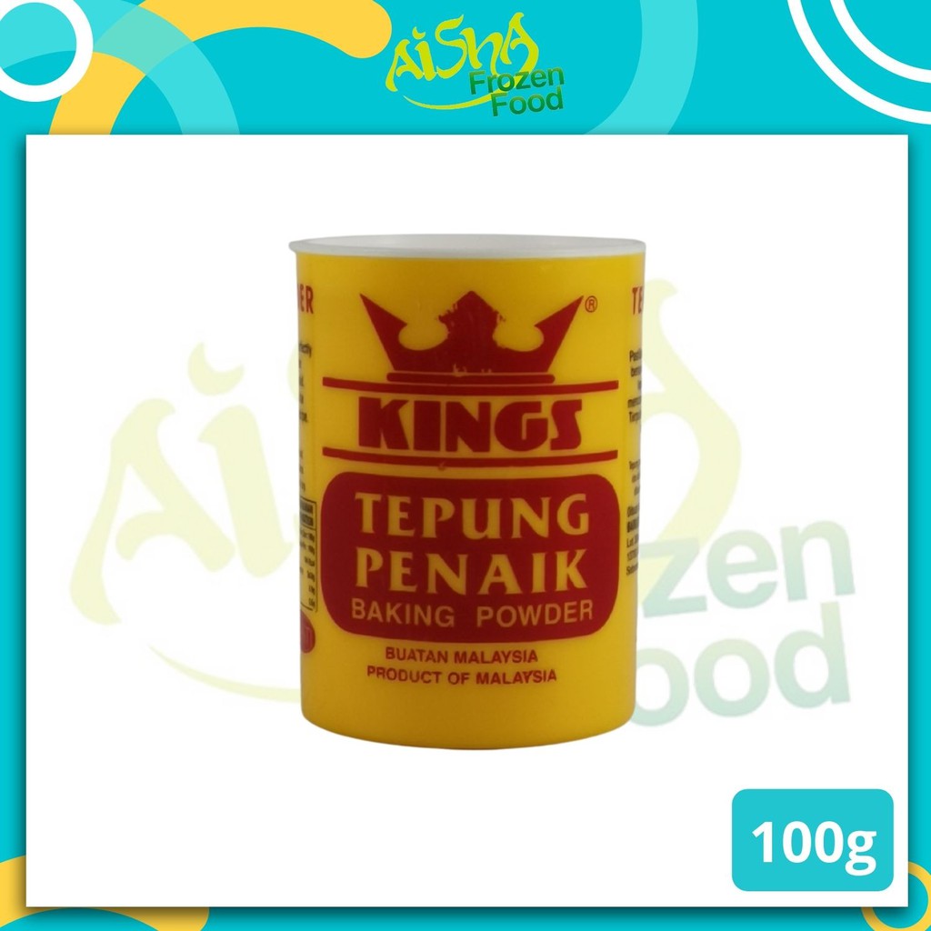 KINGS Baking Powder 100g - Tepung Penaik Kings 100g | Shopee Malaysia