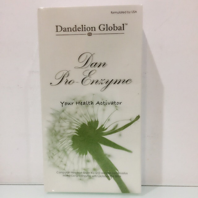 [ORIGINAL] Dandelion - Dan Pro Enzyme (1 Box = 30 Sachets) | Shopee ...