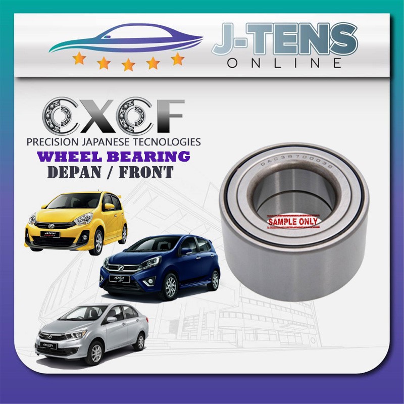 Myvi Lagi Best / Bezza / Axia / Front Wheel Bearing / Depan Wheel ...