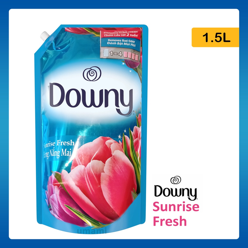 Downy Sunrise Fresh | Concentrate Fabric Softener Refill ( 1.5L ...