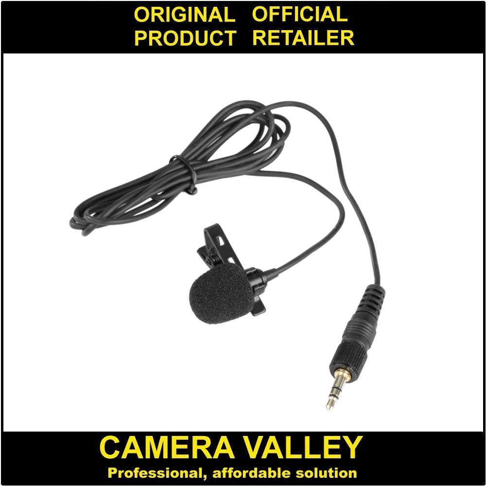 Lavalier Microphone Saramonic DK3A / DK3G / SR-UM10-M1 / SR-M1 3.5mm TRS Male connector with ...