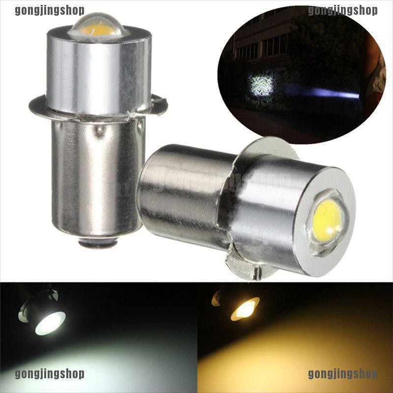 Gj♫ P13.5S PR2 1W Warm/White Led FlashLight Bulb High Brightness Lamps ...
