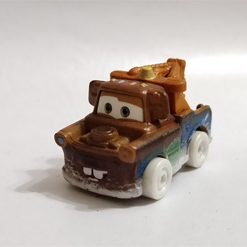 LSBB Disney Pixar Cars Mini Racers Mater White Snow Wheels | Shopee ...