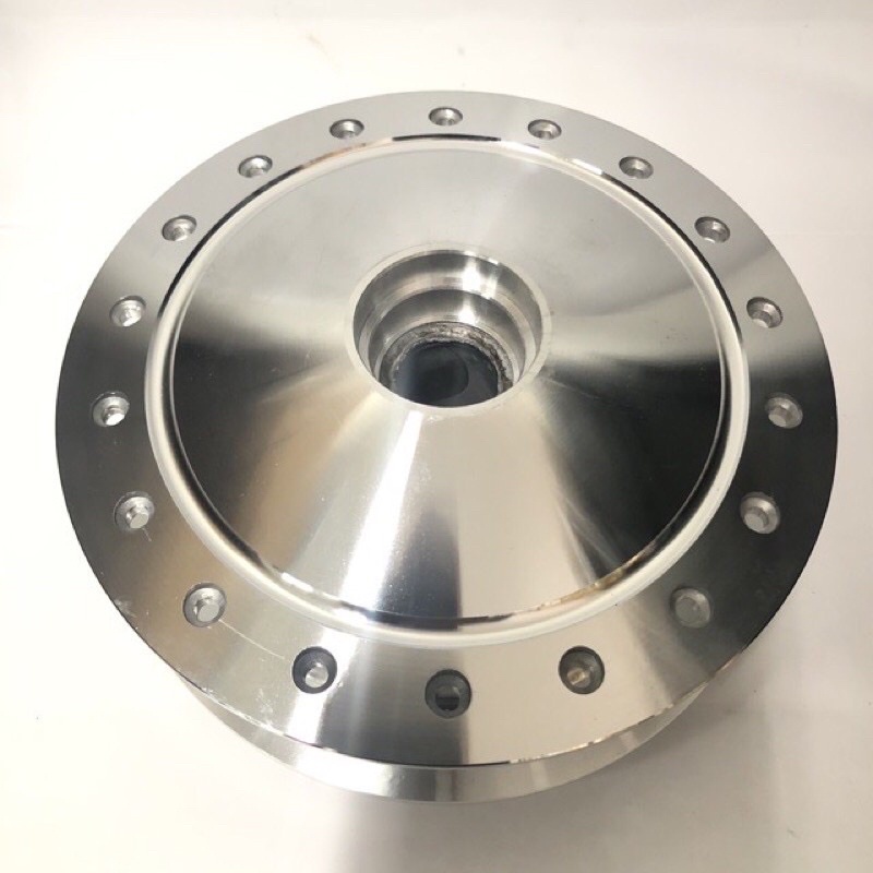 Honda Ex5 dream Combo Hub spoket Chrome+front hub panel Chrome+rear hub ...