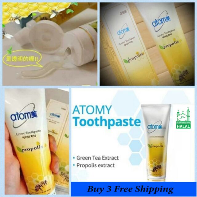 [READY STOCK] Korea Atomy Propolis Toothpaste 200g | Shopee Malaysia