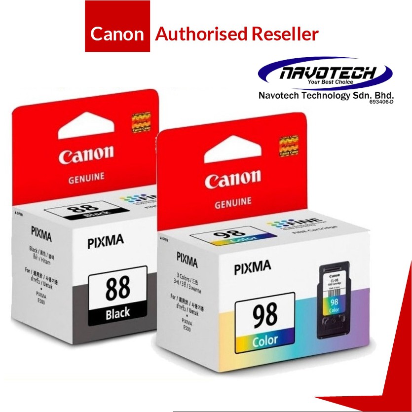 Canon PG88/CL98 Original Ink Cartridge For E500/E510/E600/E610/PG88 ...