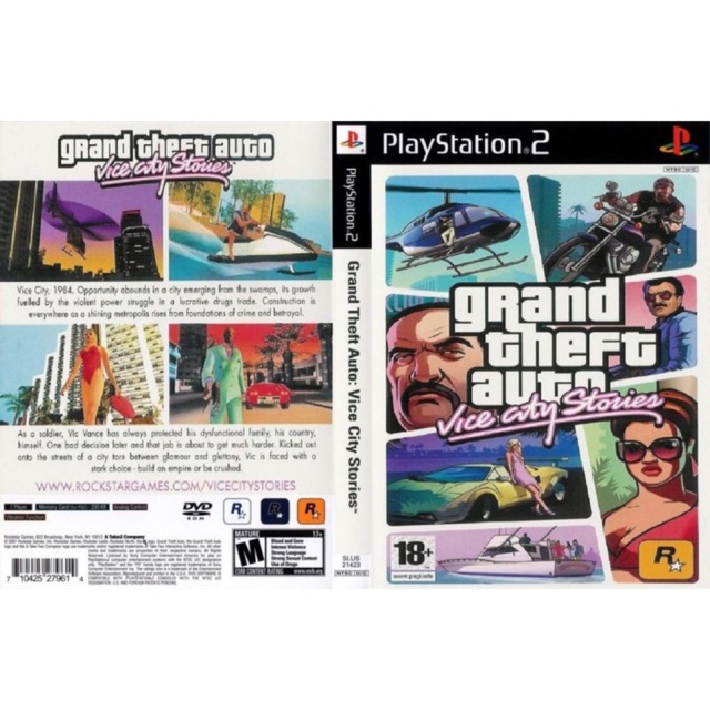 PS2 GTA VICE CITY STORIES ( DVD Games ) | Shopee Malaysia