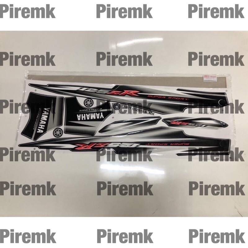 Moritaka stripe/sticker 125zr/stripe 125zr biru skala/sticker biru ...