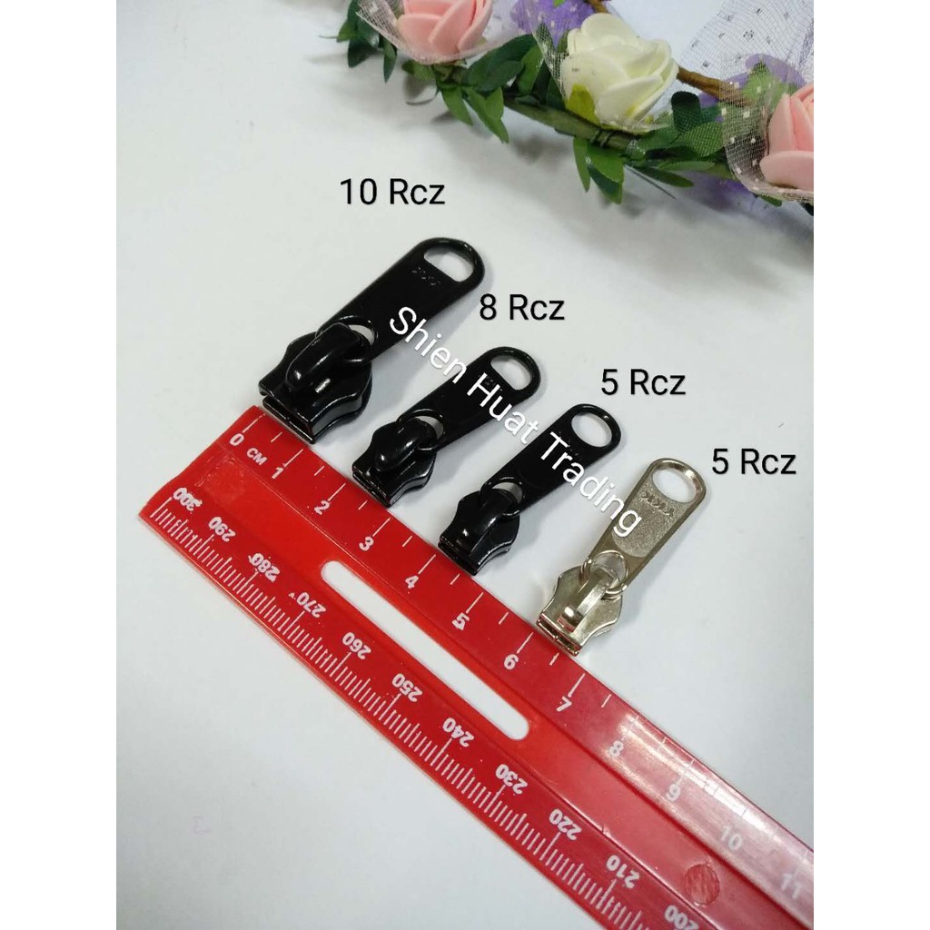 (Premium Quality) Zipper Pin Lock Slider YKK/ Kepala Zip YKK/ Zipper Head/ Size- 5 RCz - 10 RCz ...