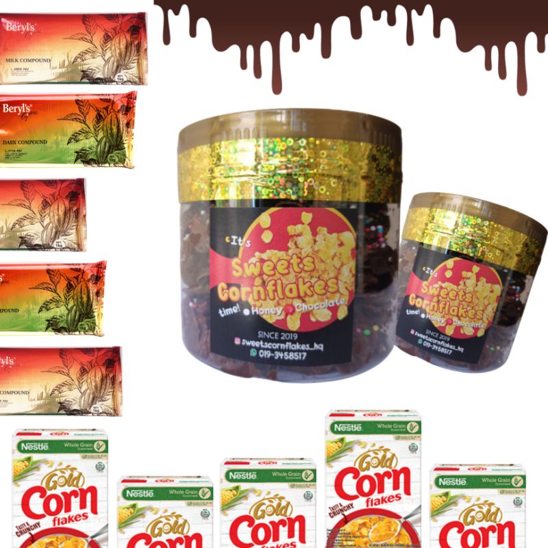 CORNFLAKES MADU/ CORNFLAKES COKLAT/ HONEY CORNFLAKES/ SWEETS CORNFLAKES ...