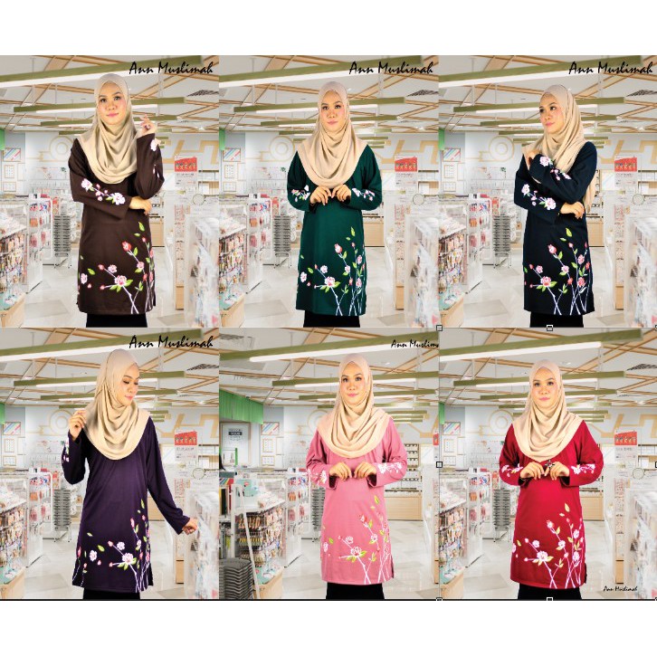 Baju muslimah 🔥Ready stock🔥Hari raya promotion🔥Cotton🔥Made in malaysia ...