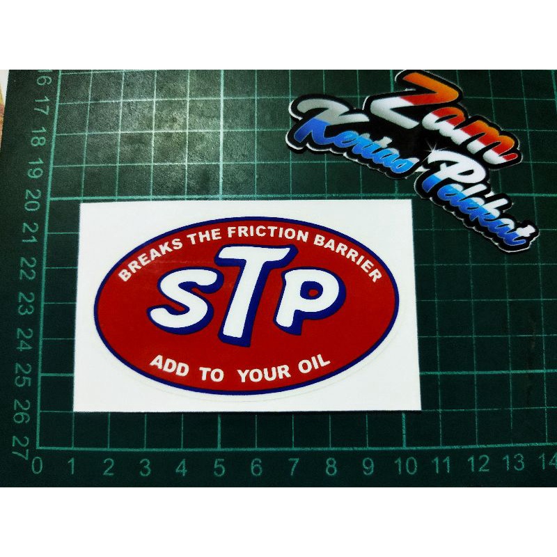 STICKERS STP ADD TO YOUR OIL PELEKAT MOTOR | Shopee Malaysia