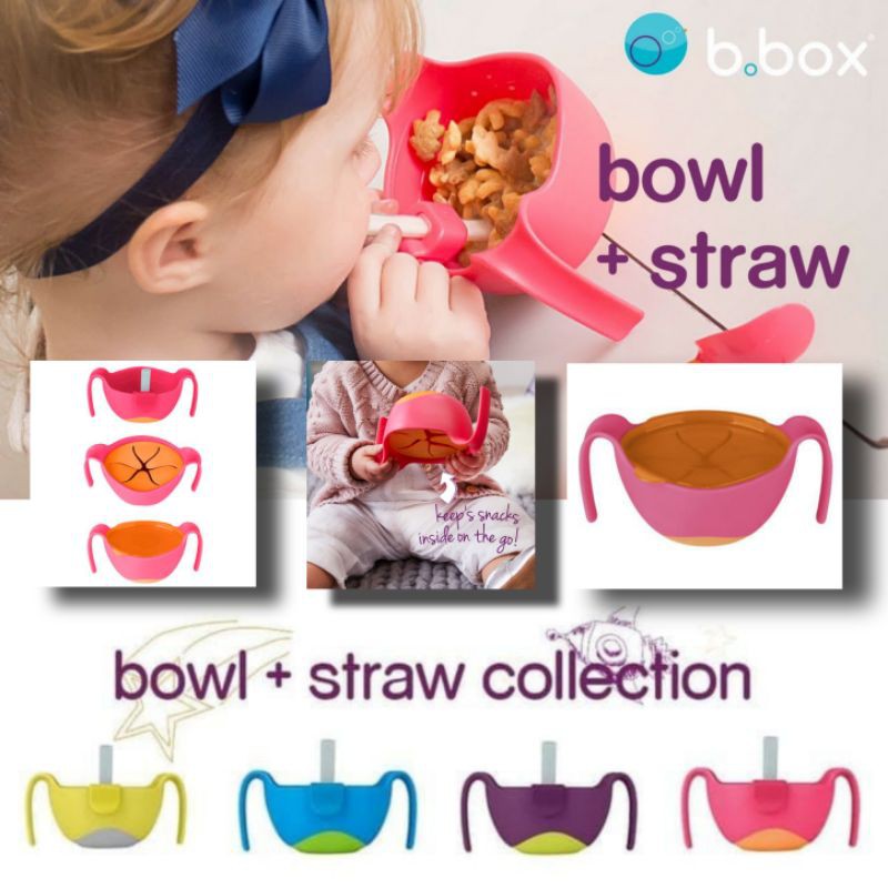 B.box BOWL AND STRAW - BBOX BOWL + SPOON - BBOX SNACK HOLDER - BBOX ...