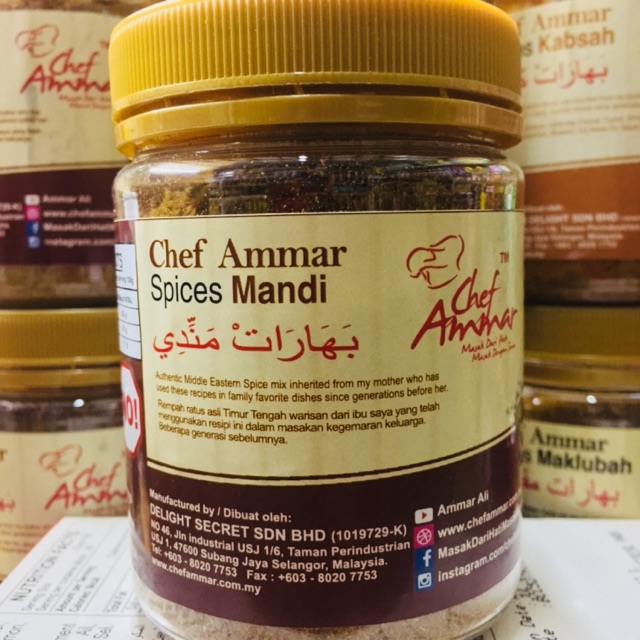 Chef Ammar Spices Rempah Mandi 140gm | Shopee Malaysia