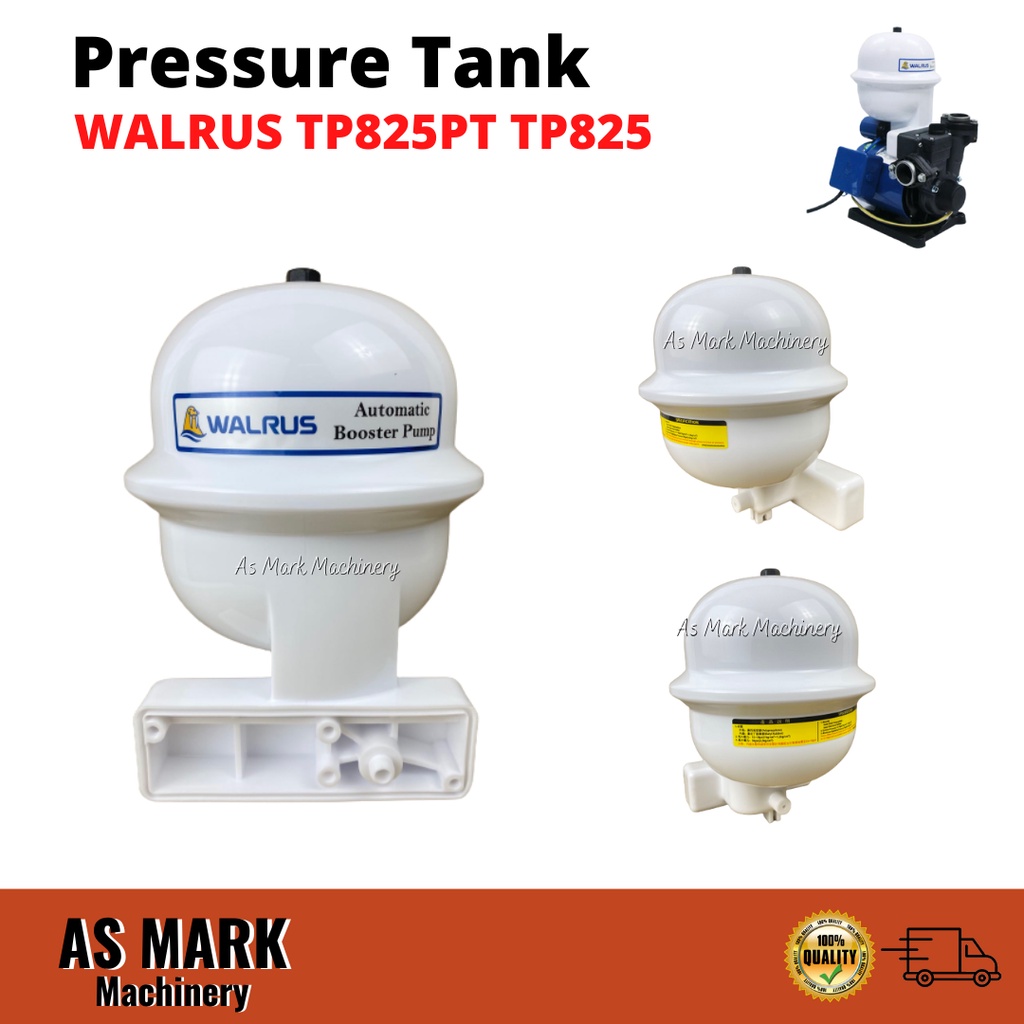 100% Original Pressure Tank For Walrus TP825PT Automatic Water Pump ...