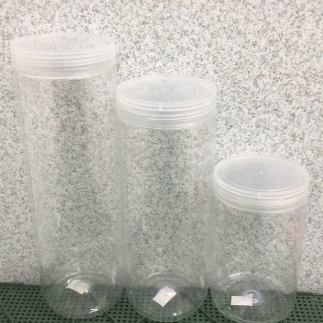 Balang Kuih Raya, Plastic Jar With Transparent Cap | Shopee Malaysia