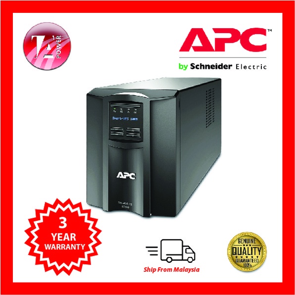 [limited Stock] Apc Smart Ups 1000va Lcd 230v Tower With Smartconnect