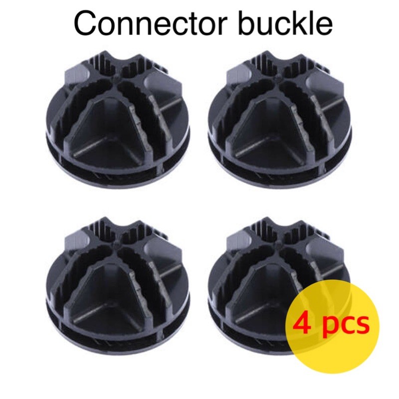 Cube ABS Cabinet Connector Buckle 1 set (4pcs) black | Shopee Malaysia