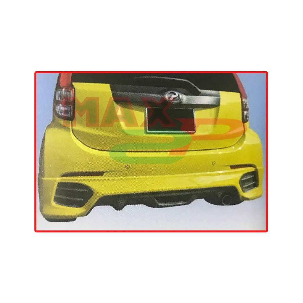 Perodua Myvi Lagi Best SE (2011 - 2015) EXTREME Rear Back Bumper ...