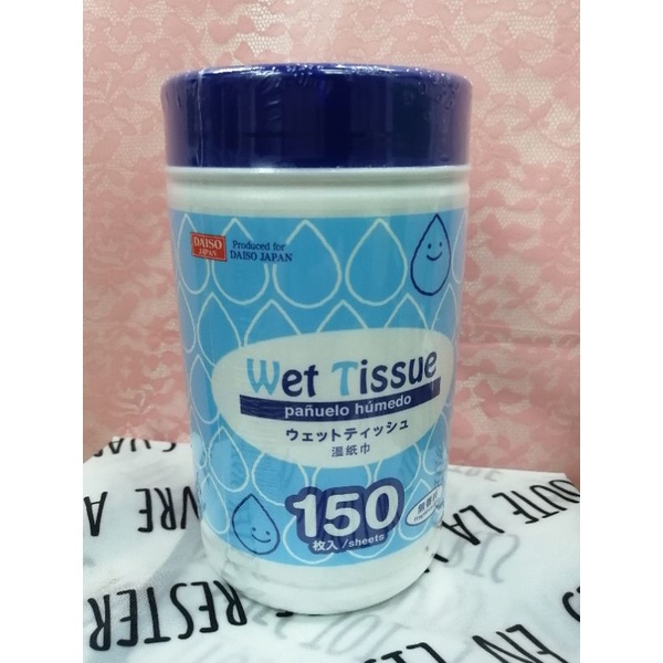 Daiso Wet Tissue 150 sheet | Shopee Malaysia