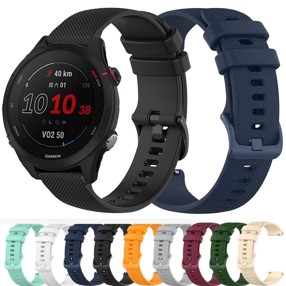 18/20/22mm Watch Band For Garmin Forerunner 255 255m 255s 245 245m 645 ...