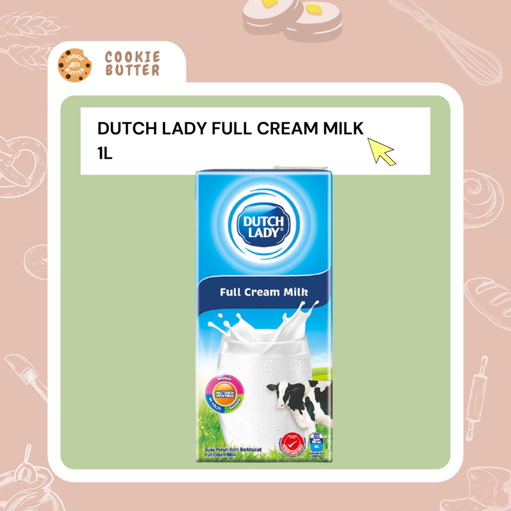 Dutch Lady Professional Full Cream Milk/ Dutch Lady UHT Full Cream Milk/ Baking Milk ...