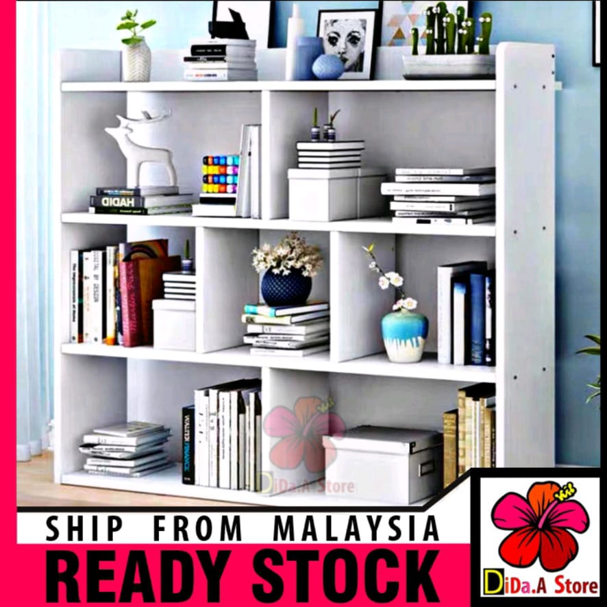 Rak Buku Sekolah Rak Pejabat / Rak Buku / Almari kain Pakaian / Rak ...