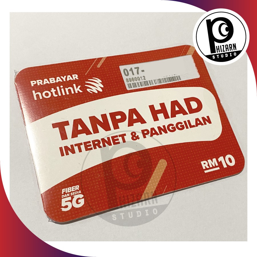 Hotlink Prepaid Unlimited Sim Pack | Shopee Malaysia