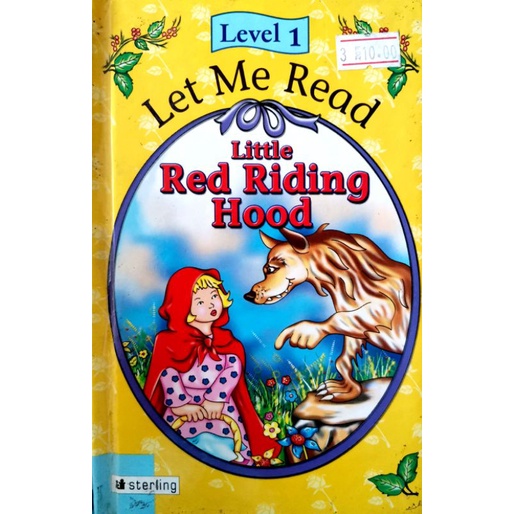 Let Me Read Level 1 Little Red Riding Hood | Shopee Malaysia