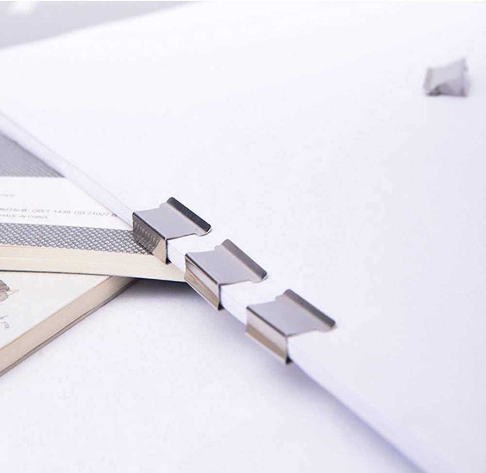 1pc Paper Claim Clip Dispenser Reusable Refills Bind Tool School Office ...