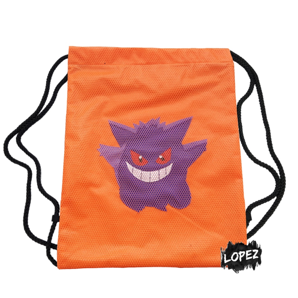 Pokemon Gengar Net Bag / PokemonGo Gigantamax Gengar Backpack / Mega ...