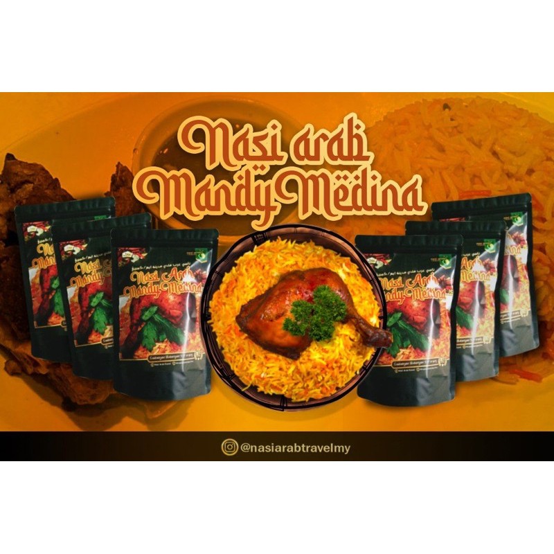 Nasi Arab Mandy Travel Pack | Shopee Malaysia