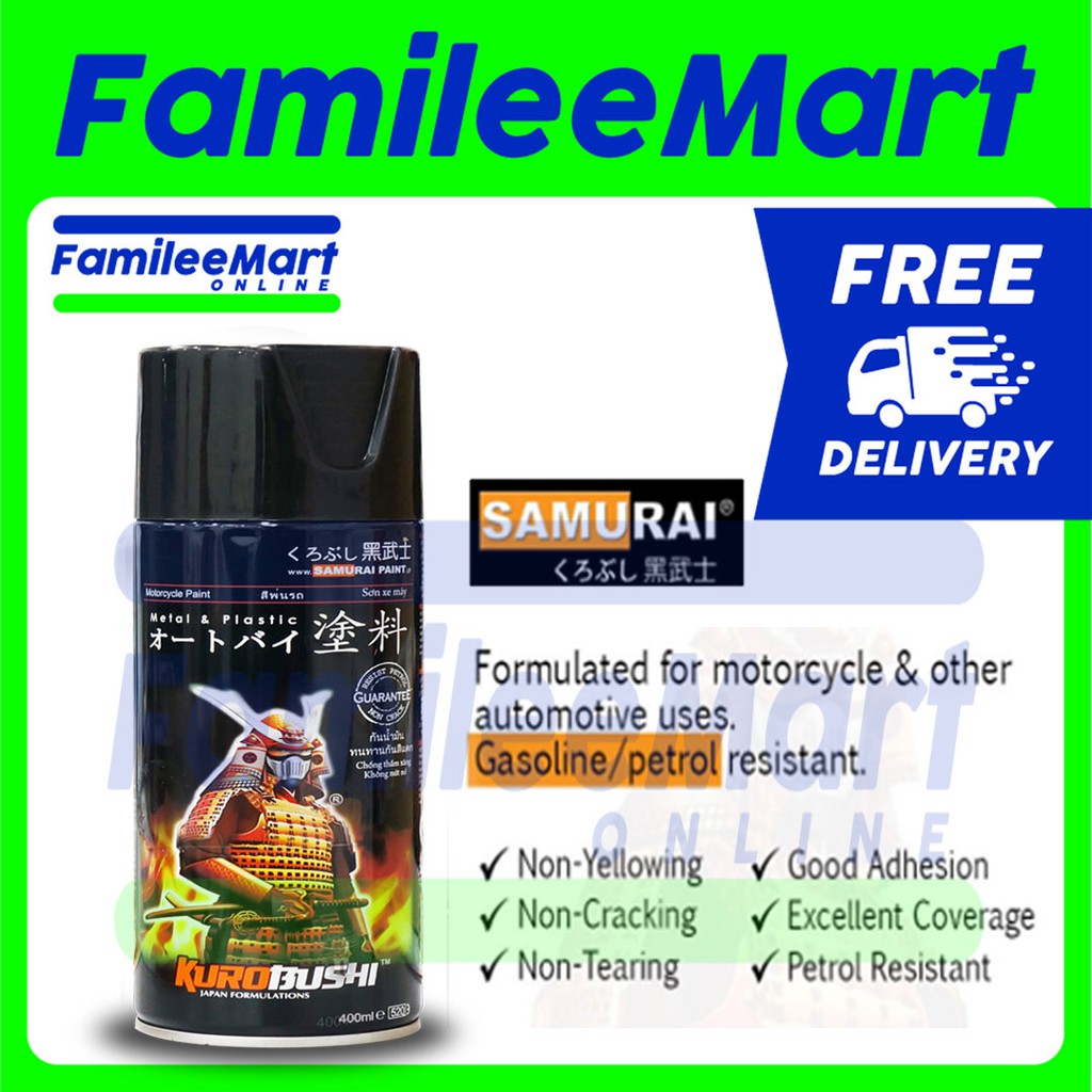 SAMURAI PAINT SPRAY STANDARD COLOUR 400ML | Shopee Malaysia