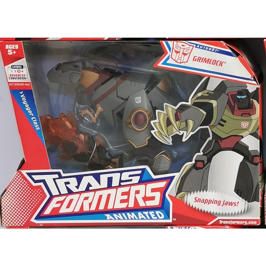 Hasbro Transformers Animated - Grimlock Voyager Class (MISB) | Shopee ...