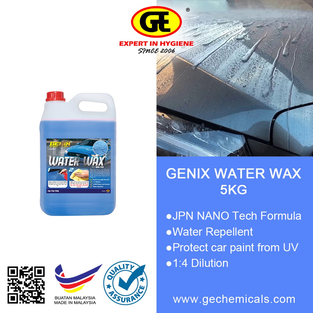 Water Wax 5L 🔥Water repellent Speed Wax🔥 | Shopee Malaysia