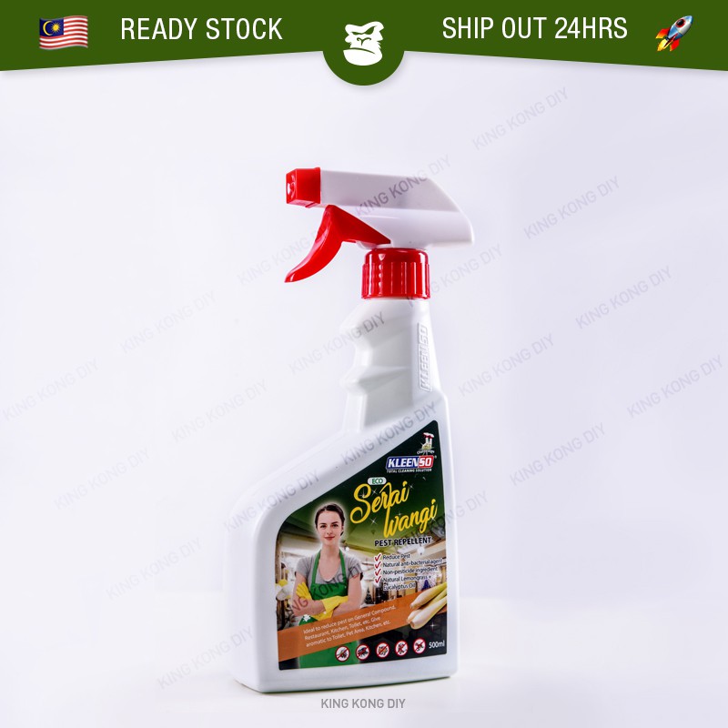 500ML KLEENSO Serai Wangi Pest Control Repellent Anti Bacterial Bugs ...