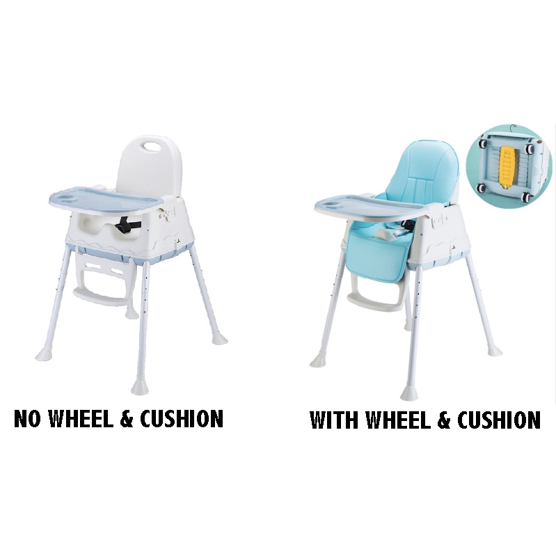 Boo&Bub Baby Dining High Chair | Adjustable height Multifunctional ...