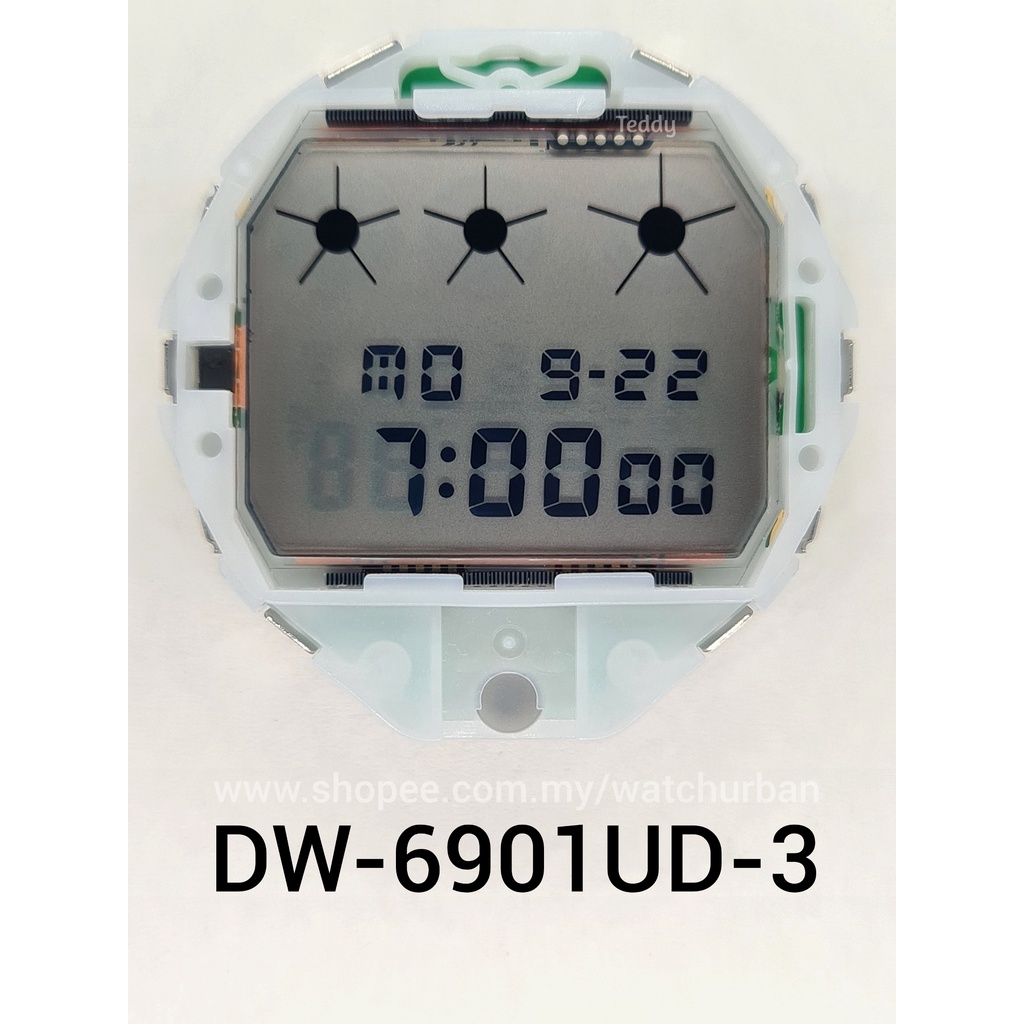 CASIO G-SHOCK MODULE DW6900 DW6600 ENGINE 3230 100% ORIGINAL DW-6900 ...