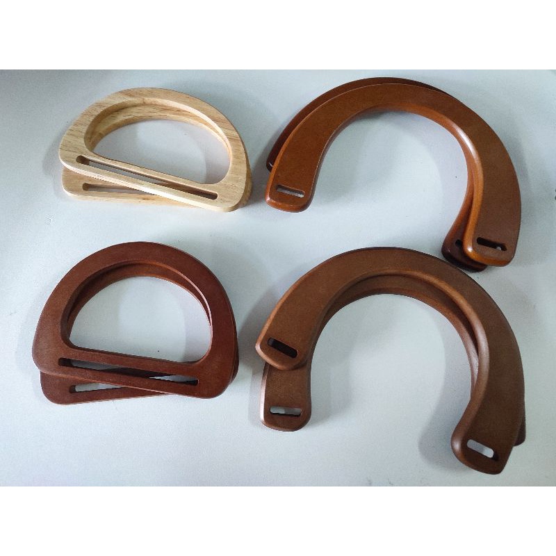 Handle Wooden DIY Semi-circle U shape handle D handle | Shopee Malaysia