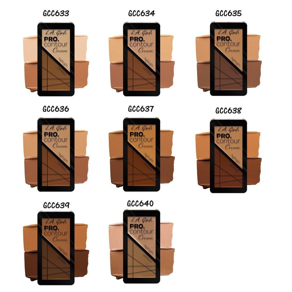 [COTD] LA Girl PRO Contour Cream Contour Highlight | Shopee Malaysia
