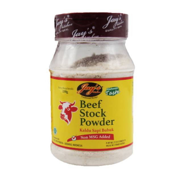 Jays / Jay's Beef Stock Powder / Beef Broth Powder No MSG added Mpasi ...