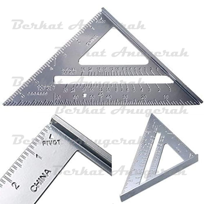 SIKU Woodworking Speed Square Ruler Angle Ruler Sliding Angle Degree ...