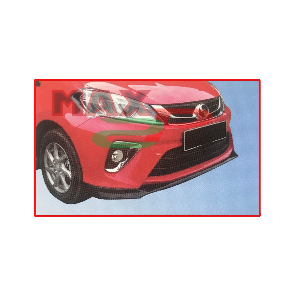 Perodua Myvi VVTi New 3rd Gen (2018) GEAR UP Front Skirt Skirting ...
