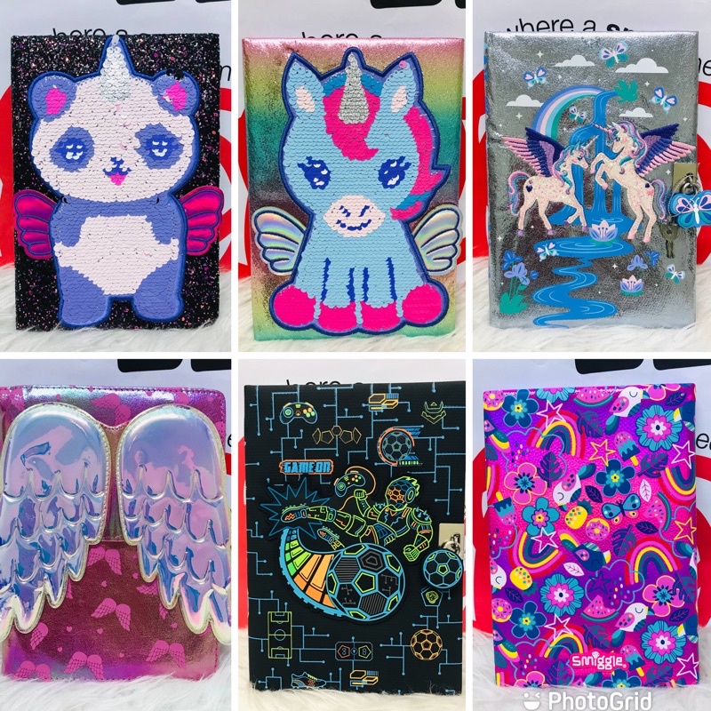 💯Authentic💥Smiggle💥Notebook with or without Lock | Shopee Malaysia