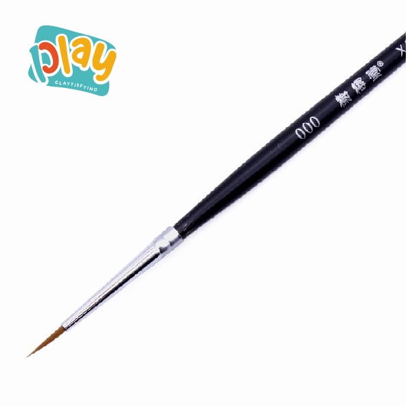 PlayClay Ready Stock 000 Brush 00000 Brush Detail Line Painting Brush ...