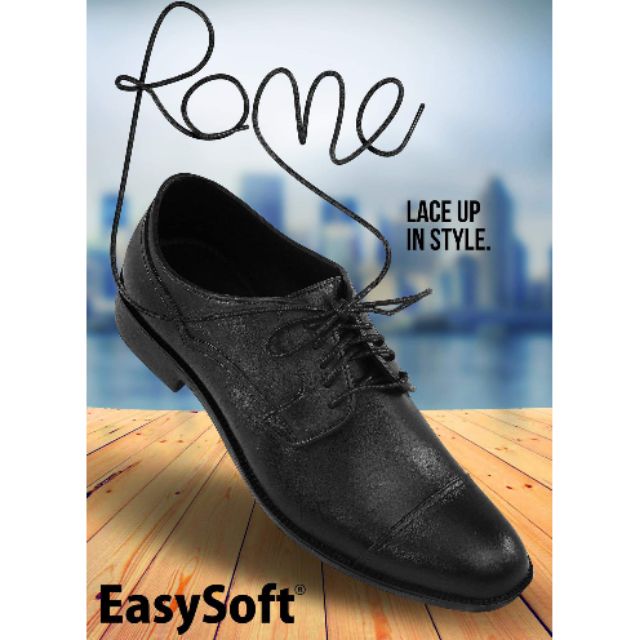 ROME Men's Formal Shoes Easysoft Easy Soft by World Balance | Shopee ...
