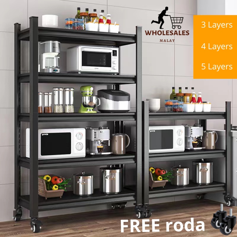 5 Tier Rack Shelf Boltless Rack /Kitchen Storage Rack/ Rack Coating ...